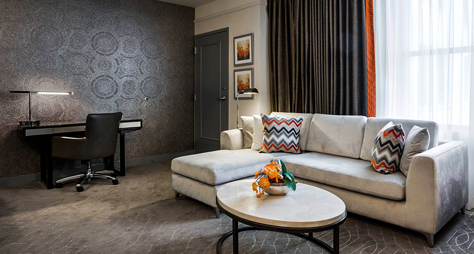 Hilton Hotel Rooms Downtown OKC | Colcord Hotel OKC